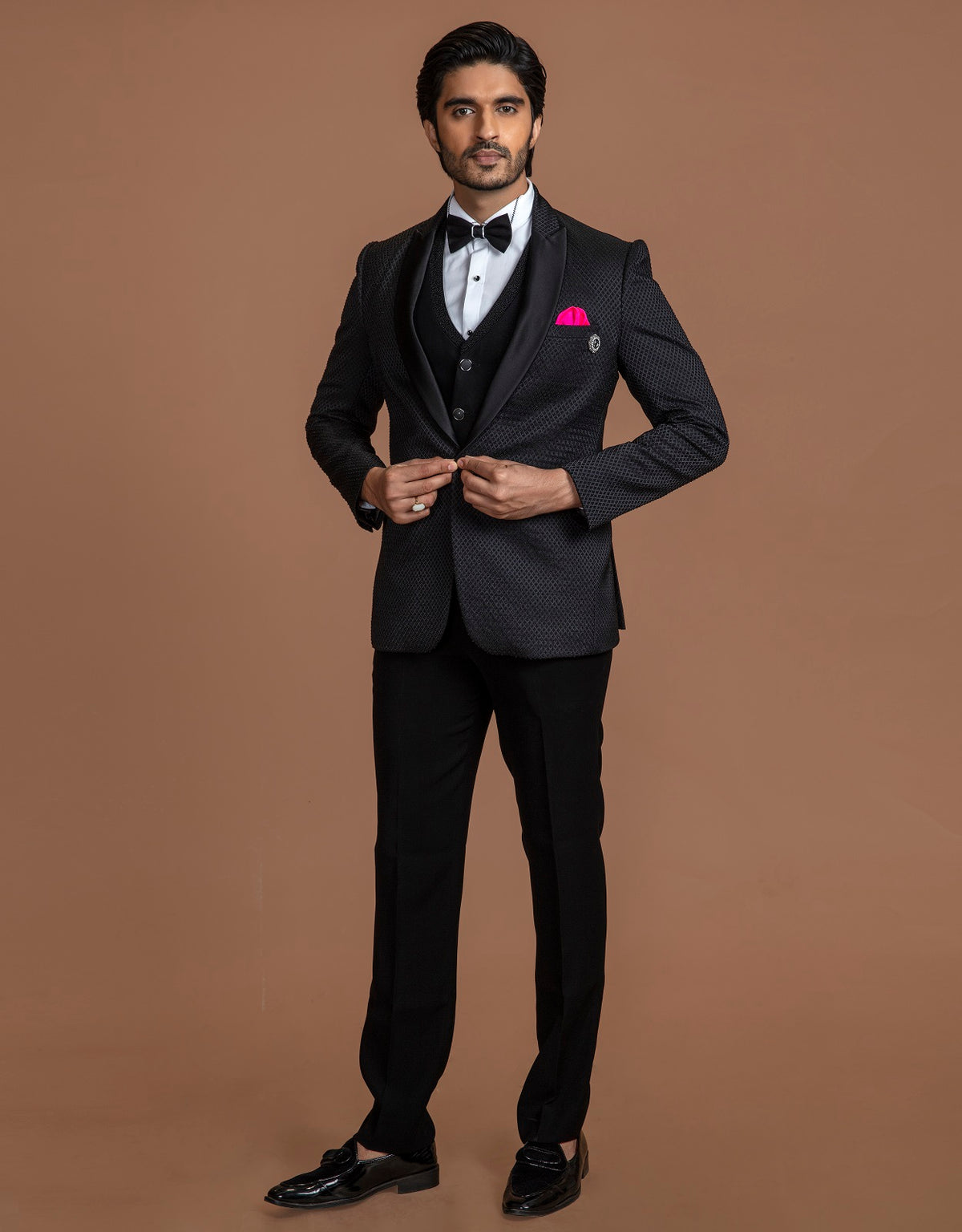 BLACK PEARL WORK TUXEDO SUIT