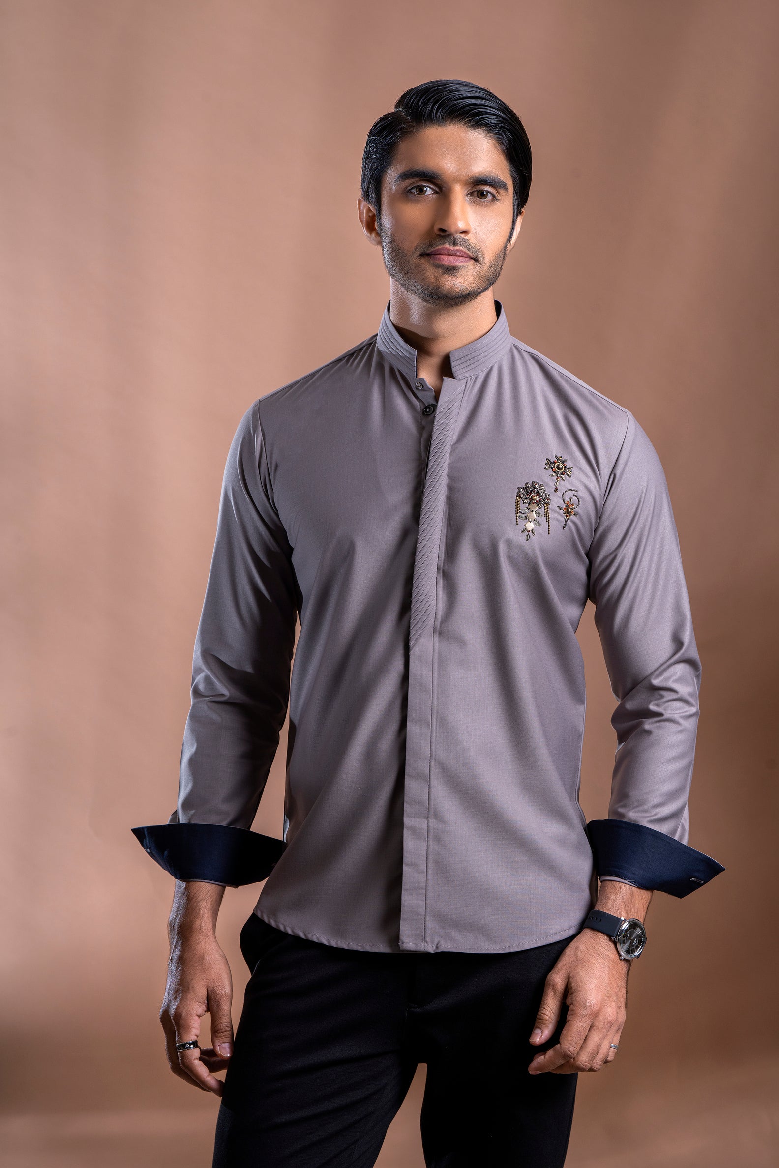 Metal Broach Shirt